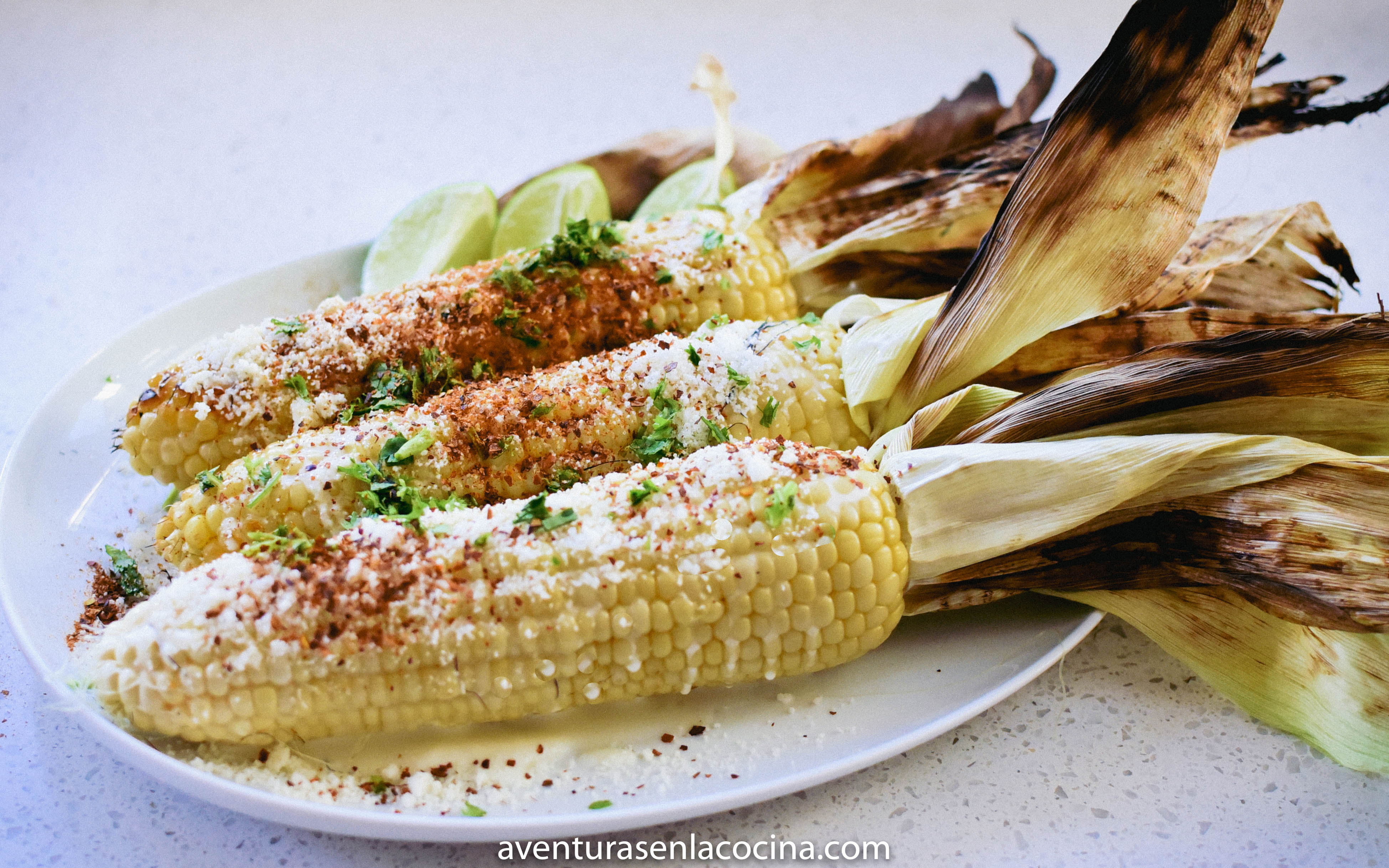 Elote a la parrilla – Aventuras en la Cocina